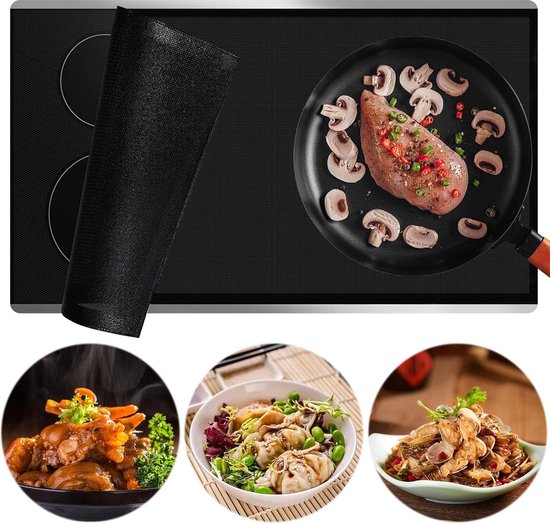 Hittebestendige grote inductie-beschermmat 52 x 78 cm - antislip ...