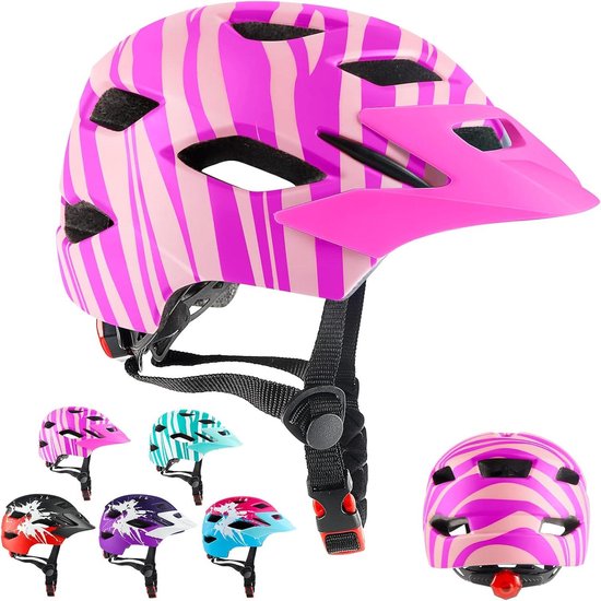 Kinderhelm fietshelm voor kinderen van 4-15 jaar lichtgewicht ...