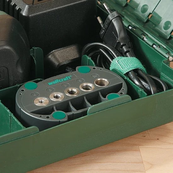 Wolfcraft Boorhulp - Boormal voor recht boren - Hulpstuk voor boren ...