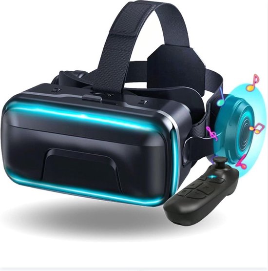 VR Bril - 3D Virtual Reality - VR Set - VR Glasses - Draadloos - Voor ...