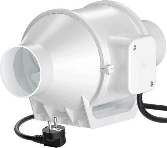 Badkamer Ventilator - Ventilator voor Badkamer Buisventilator 75 mm ...