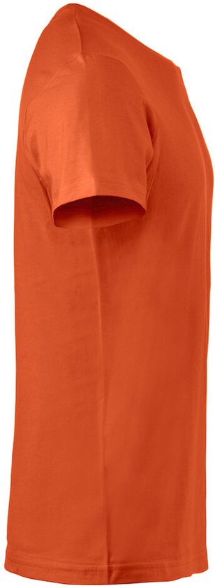 Clique Basic-T Junior 029032 - Diep-oranje - 150-160 | bol