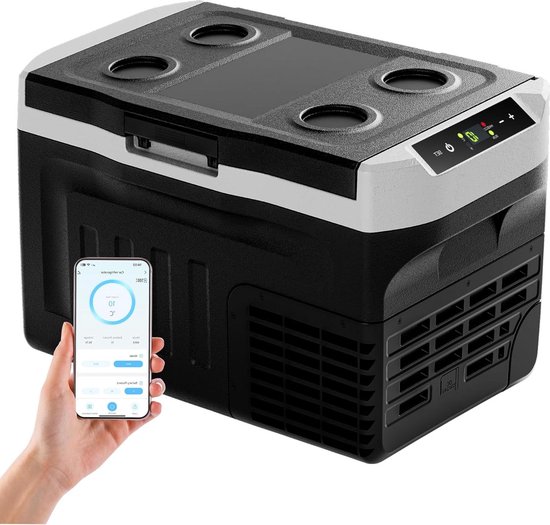 21 liter Compressor-koelbox -20 °C ~ 20 °C 12 V auto-koelkast draagbare vriezer 12/24... | bol