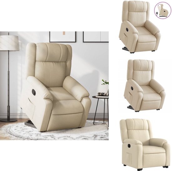 vidaXL Sta-op Verstelbare Fauteuil - Sta-op Verstelbare Fauteuils ...