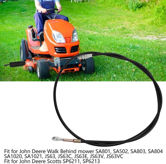 Lawn Mower Control Cable GX21047 Push Pull Cable Replacement Part for ...