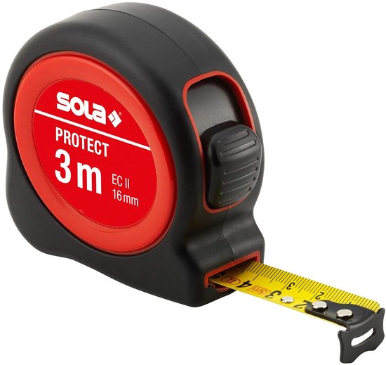 Hoogwaardige Meetlint 3 Meter met Robuuste Behuizing | bol