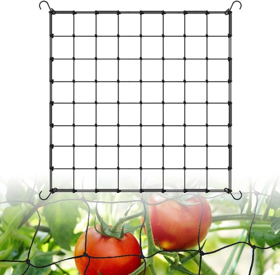Scrog Net 80 x 80 cm - plantennet voor klimplanten - inclusief ...