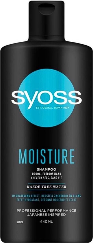 Syoss Moisture Shampoo - Shampoo - Hydraterend - 440 ml ...
