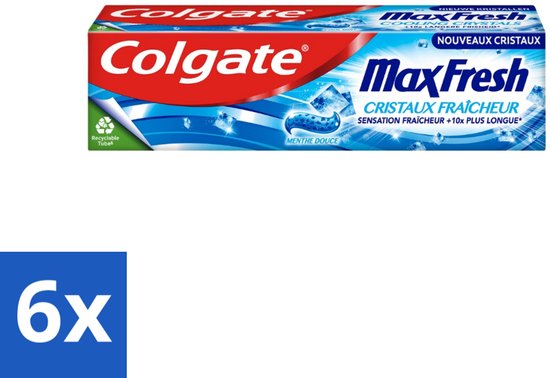 Colgate Max Fresh - Cooling Crystals - Tandpasta - 10x Langere Frisheid ...