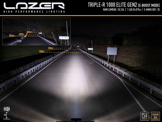 LED bar - Lazer - Triple-R 1000 - Elite - 16 - Driving | bol