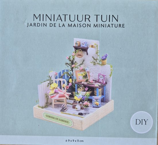 DIY-Miniatuur Tuin-Knutselen-9x9x11cm | bol