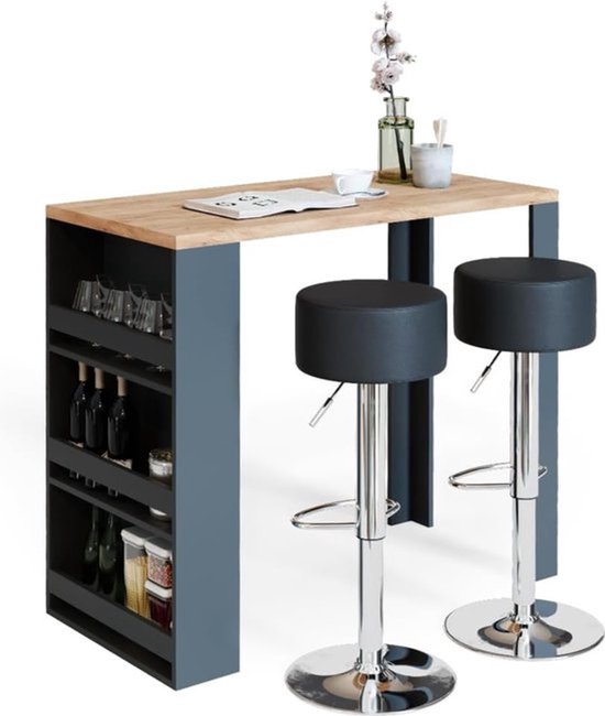 Allecto - Barmeubel - Barkast - Drankkast - Bartafel Juno - Met ...