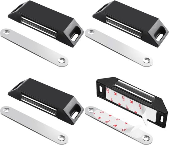 Magnetische Deurvangers Set van 4 - Sterke Zelfklevende ...