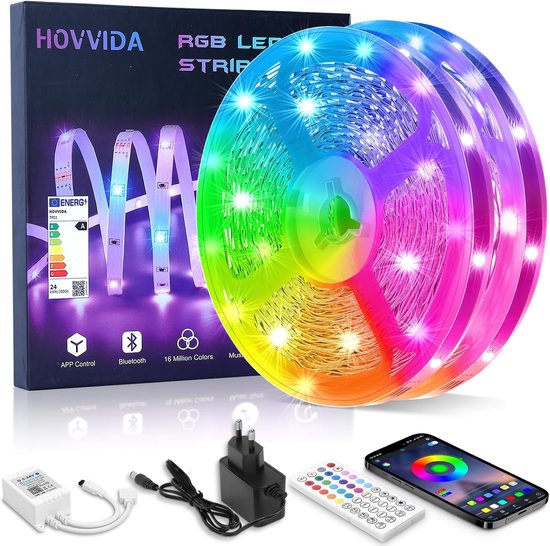 LED-strip 20M met 30 LED's per Meter voor Verlichting en Decoratie | bol