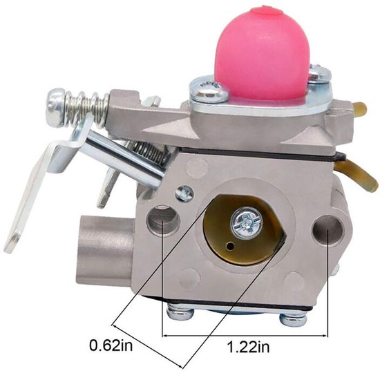 Geschikt voor Poulan PE550 GE21 PP135 Walbro WT-630 WT-308 Carburateur voor Bosmaaier | bol