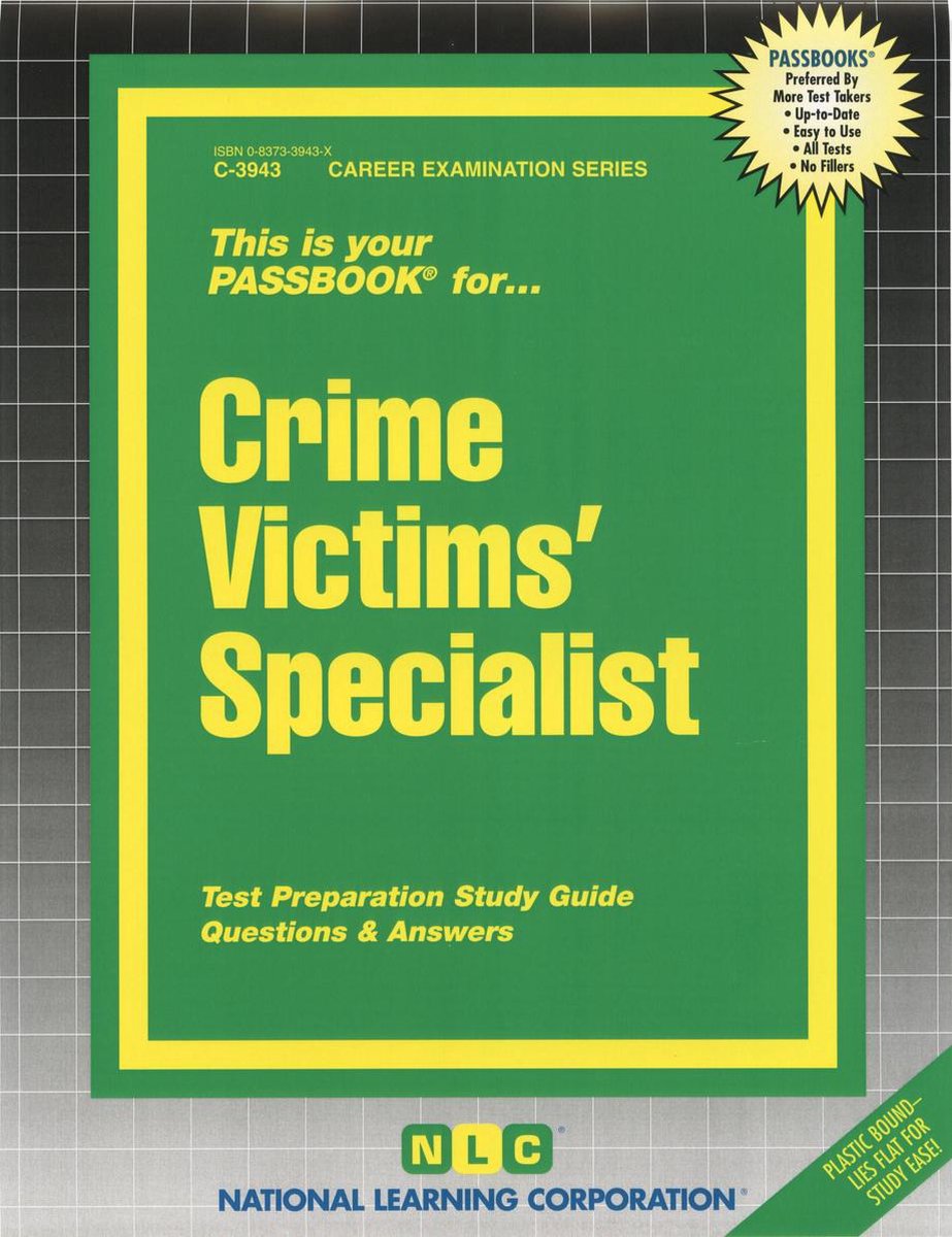 Career Examination Series - Crime Victims' Specialist (ebook), National ...