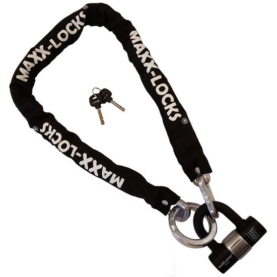 Maxx-Locks Naseby Scooter Lock / Moped Lock ART 3 Chain Lock + Loop ...
