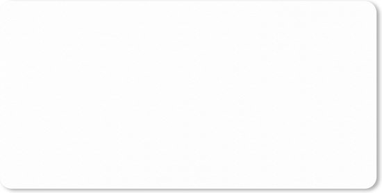 Mousepad - Muismat wit - Wit - Effen - Muismat xxl - Gaming muismat ...