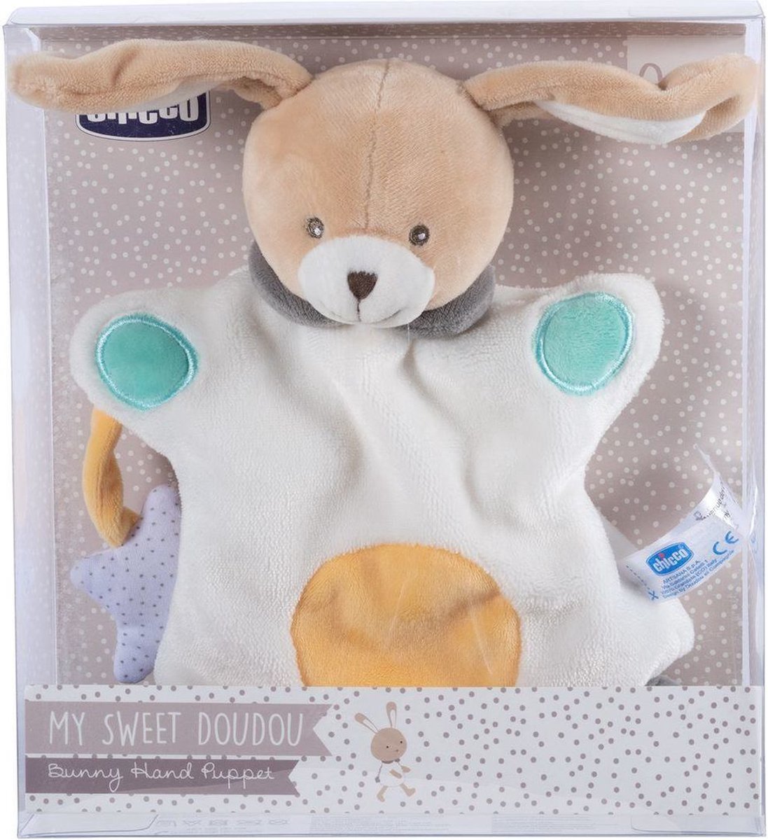 Chicco My Sweet Doudou Konijn Handpop 00010106000000 | bol.com
