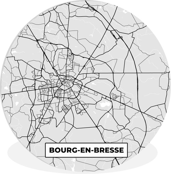 Wall Circle - Wall Circle Inside - Carte - Plan de Ville - Bourg-en ...