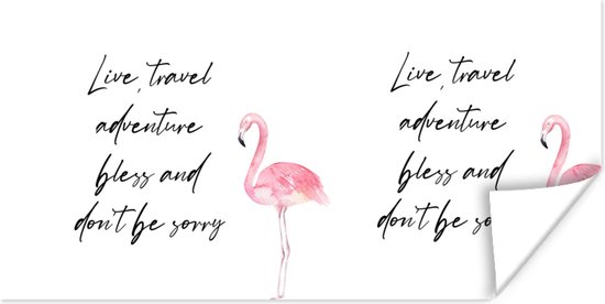 Poster Live, travel, adventure, bless and don't be sorry - Quotes ...