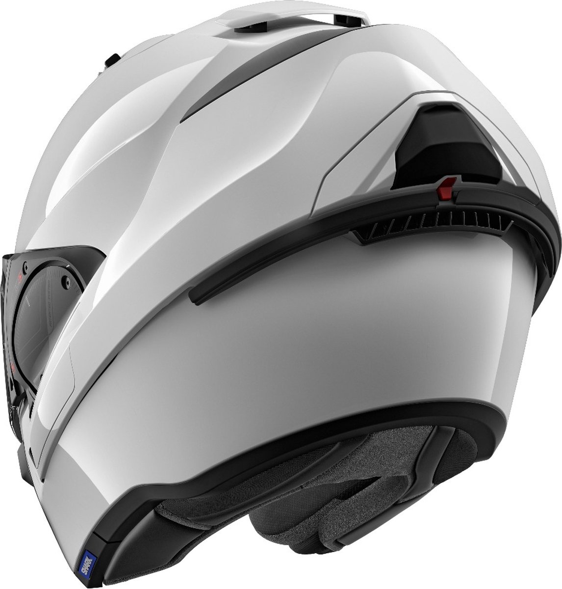 SHARK EVO ES BLANK Motorhelm Systeemhelm Wit - Maat L | bol.com