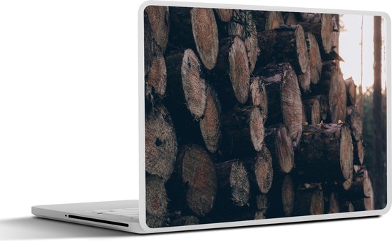 Laptop sticker - 11.6 inch - Boomstam - Natuur - Bomen | bol.com