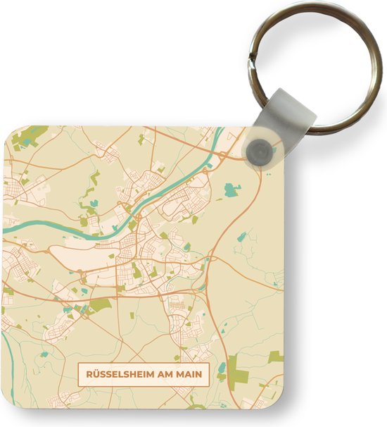 Sleutelhanger - Uitdeelcadeautjes - Plattegrond - Rüsselsheim am Main ...