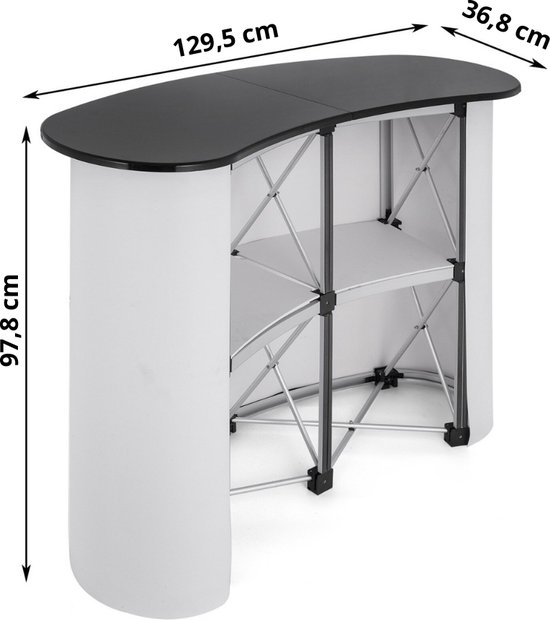 Beursstand - Displaystand - Statafel - Pop up Balie - Beursmeubilair | bol