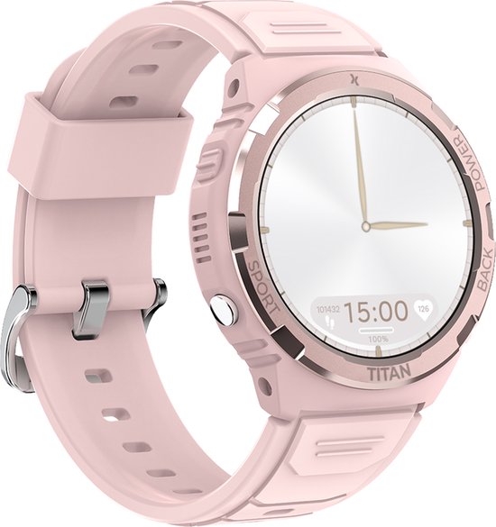 Maxcom Smartwatch FW100 Valkiria Roze | bol