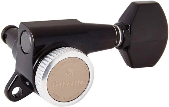Gotoh SG38107MT6LB machine heads for guitar, 6L, ratio 1:16, magnum ...