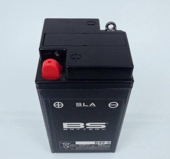 Bs Battery B49-6 Agm-accu Zwart | bol