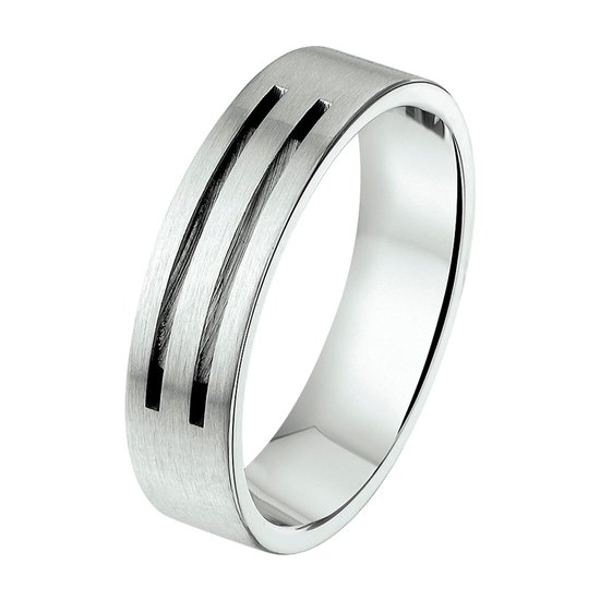 Ring A509 - 6 Mm - Zonder Cz Edelstaal | bol