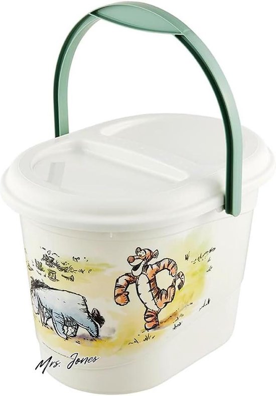 Mrs. Jones Winnie luieremmer met deksel en draaggreep - prullenbak voor ...
