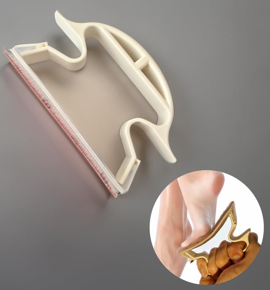 Coarse and Fine Callus File - 2 in 1, Callus Remover Injury-Free, Foot ...