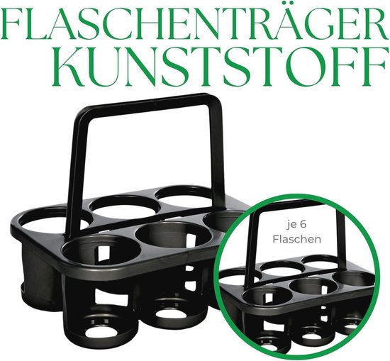 Stapelbare flessendrager voor 24 flessen - ideale drankmand voor keuken ...