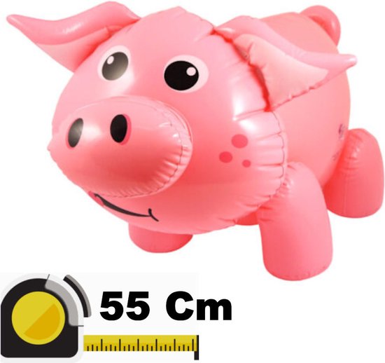 Henbrandt - Leuk Opblaasbaar Varken - 55 Cm - Perfect voor waterpret of ...