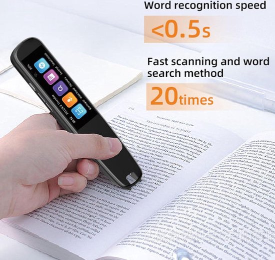 134 Talen Vertaler Apparaat - WiFi Scanner Pen Ondersteuning 12 talen ...
