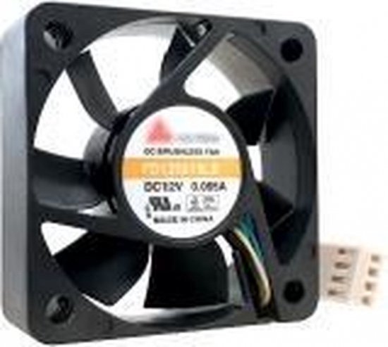FAN-5CM-T01 - Fan - 5 cm - 3800 RPM - Black | bol