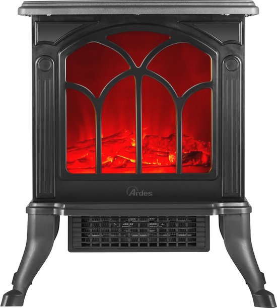 Draagbare Elektrische Open Haard met Brandend Vlam Effect - 2 ...