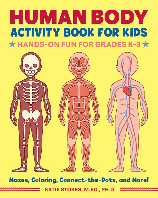 Human Body Activity Book for Kids: Hands-On Fun for Grades K-3 ...