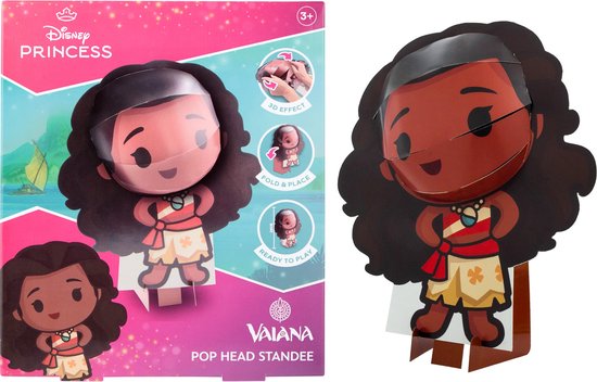 Disney Princess - 3D Pop Head - Vaiana uit Beauty and the Beast ...