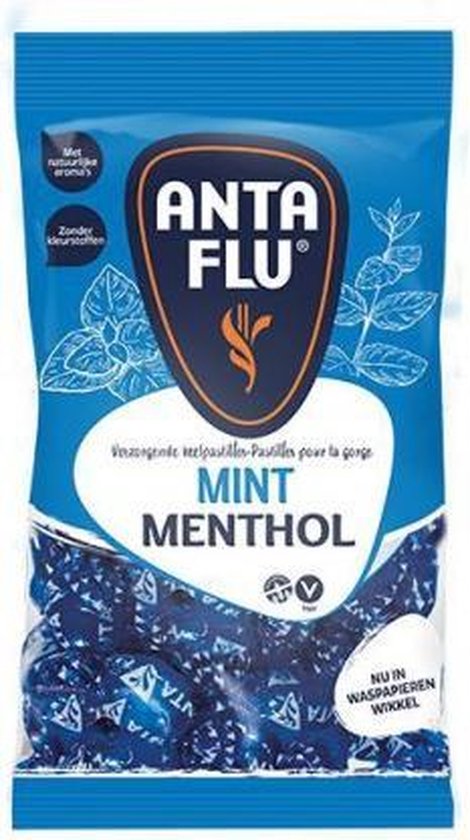 Anta Flu Menthol Mint Keelpastilles 165 gram | bol.com