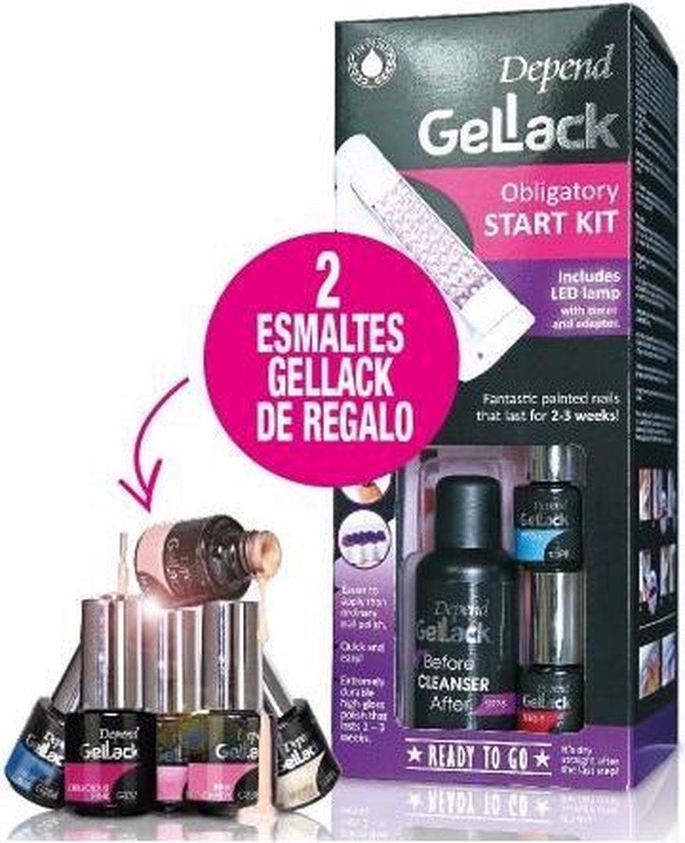Beter Depend Gellack Start Kit Manicure | bol