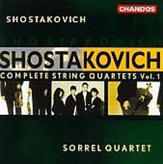 Shostakovich: String Quartets Vol 1 / Sorrel Quartet, Sorrel Quartet | Muziek | bol