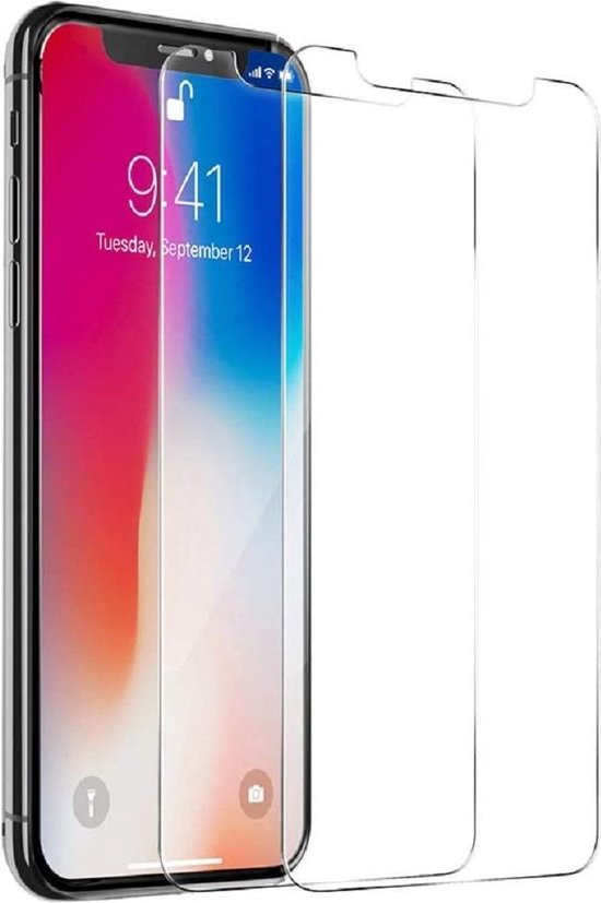 iPhone 11 Pro Max Screenprotector gehard glas - 2 Stuks | bol.com