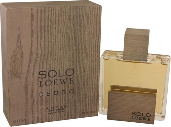 Loewe Solo Loewe Cedro Pour Homme - Eau de toilette spray - 100 ml | bol