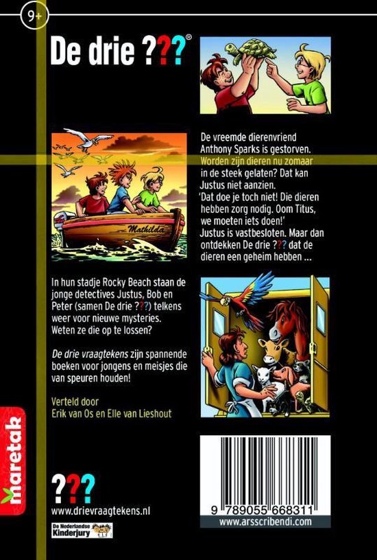 De drie ??? - Het geheim van de dieren geschenkexemplaar, Erik van Os |... | bol.com