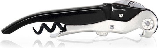 Pulltex Pullparrot RVS Kurkentrekker Zwart - ClickCut systeem - Verwijder Moeiteloos... | bol