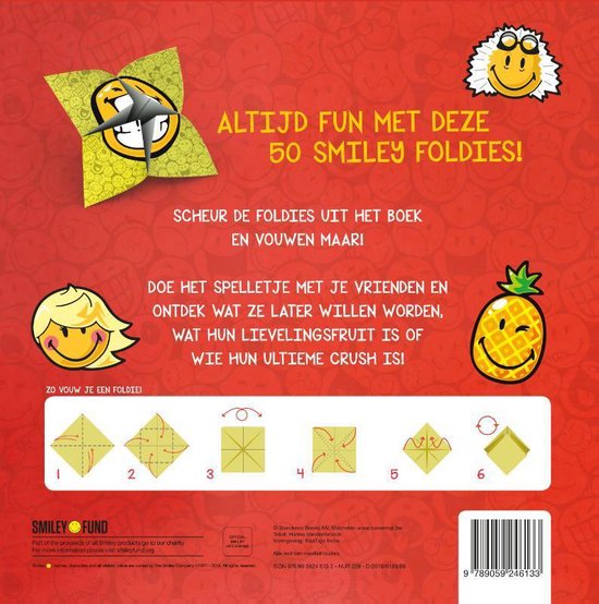 Smiley Foldies, Smiley | 9789059246133 | Boeken | bol